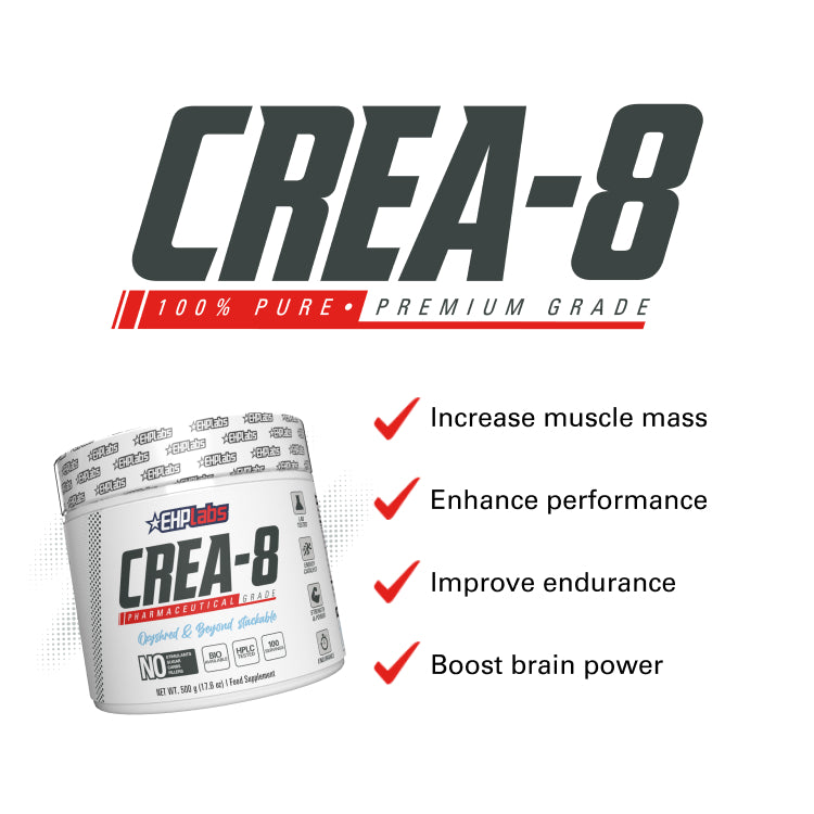 Buy Crea-8 | Creatine Monohydrate by EHPlabs online - EHPlabs