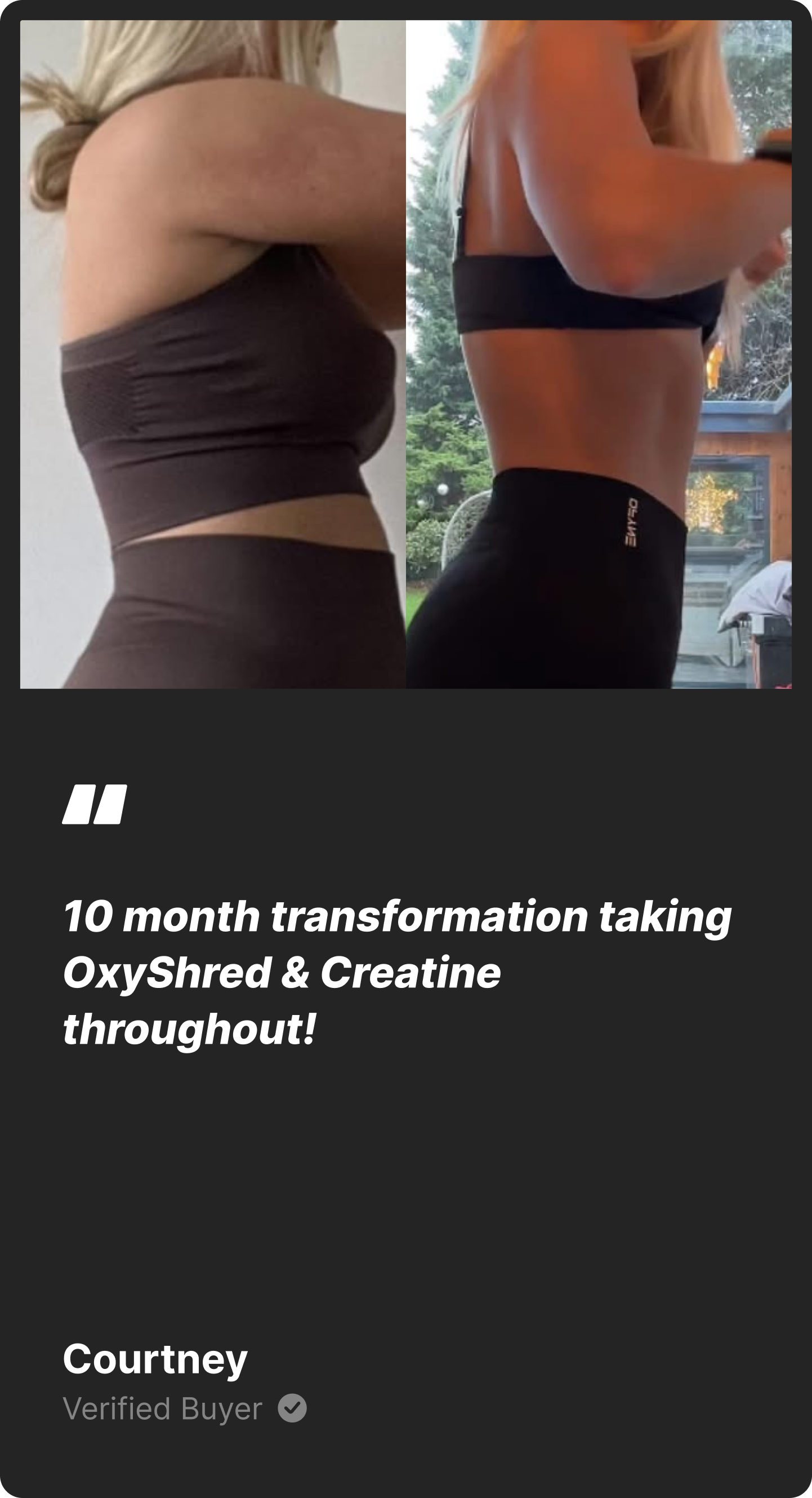 Oxyshred Before And After